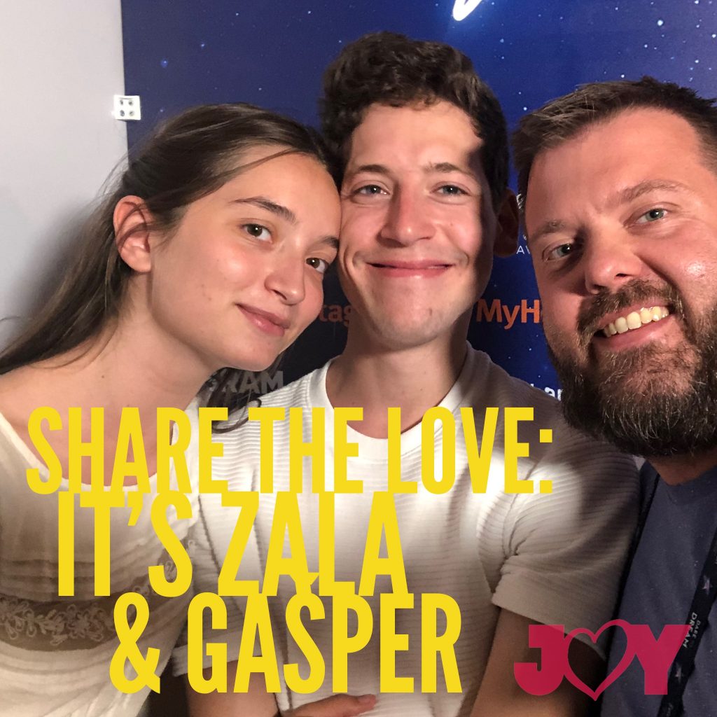 Share the Love: It’s Zala and Gašper | JOY Eurovision