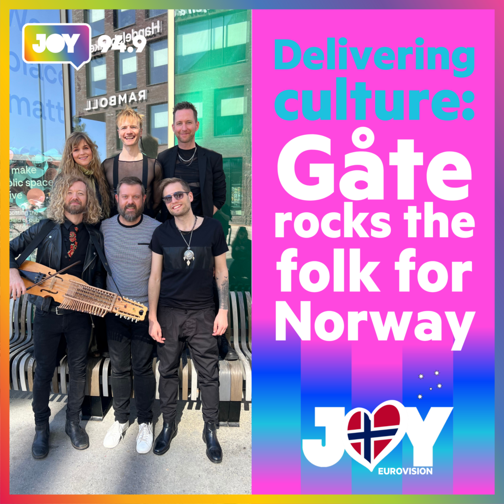 Delivering culture: Gåte rocks the folk for Norway | JOY Eurovision