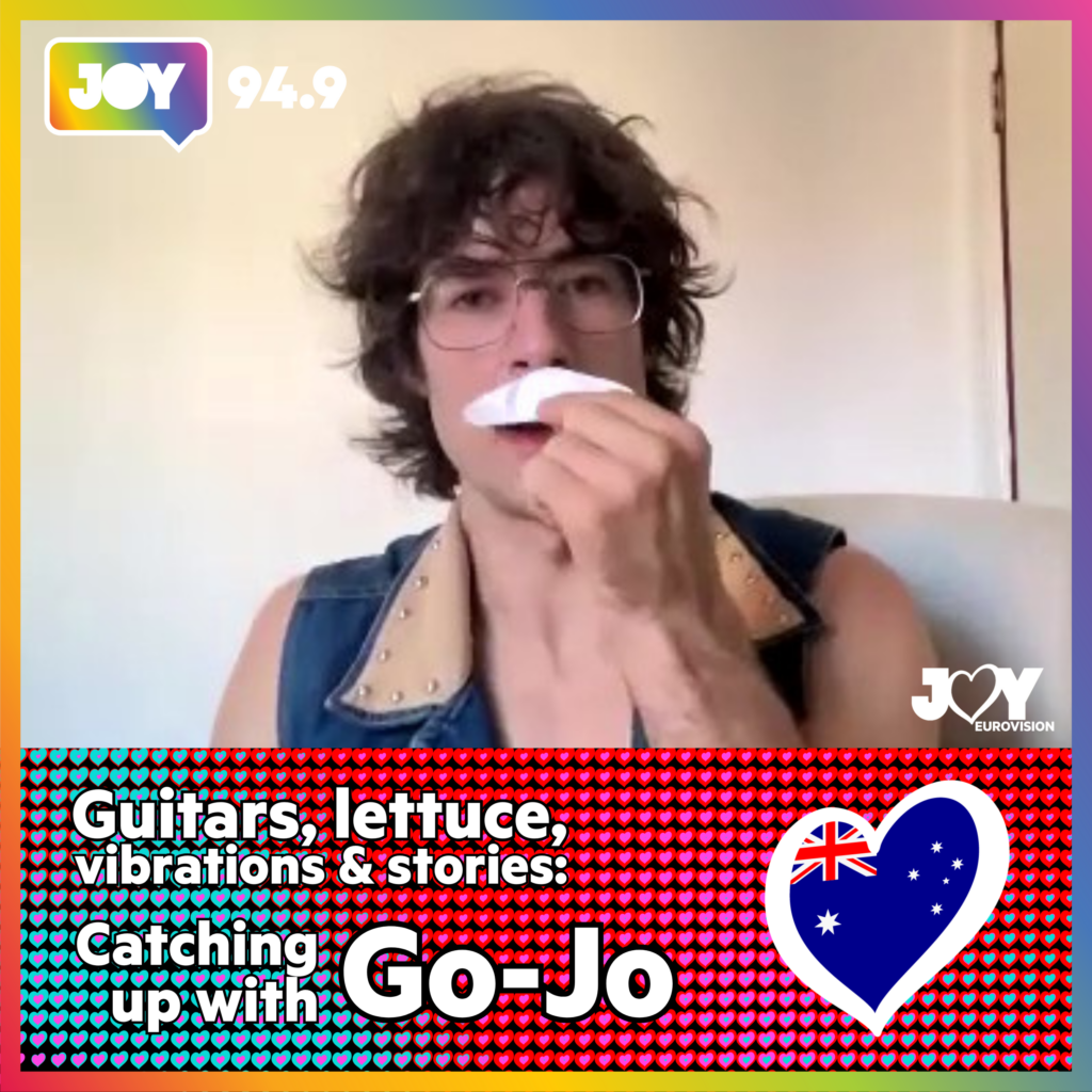 Guitars, lettuce, vibrations and stories: Catching up with Go-Jo | JOY Eurovision