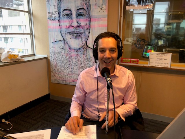 Steve Dimopoulos in the Studio | Saturday Magazine