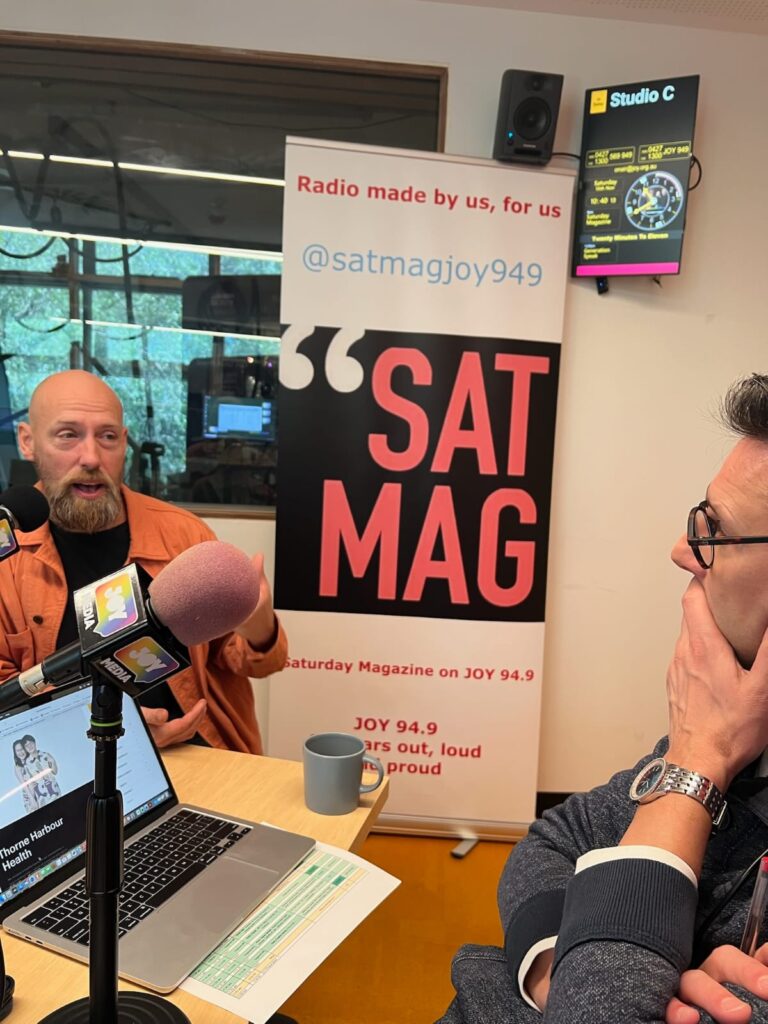 Sat, 15th Nov, 2025: Kent Burgess, Interim CEO Thorne Harbour Health ...