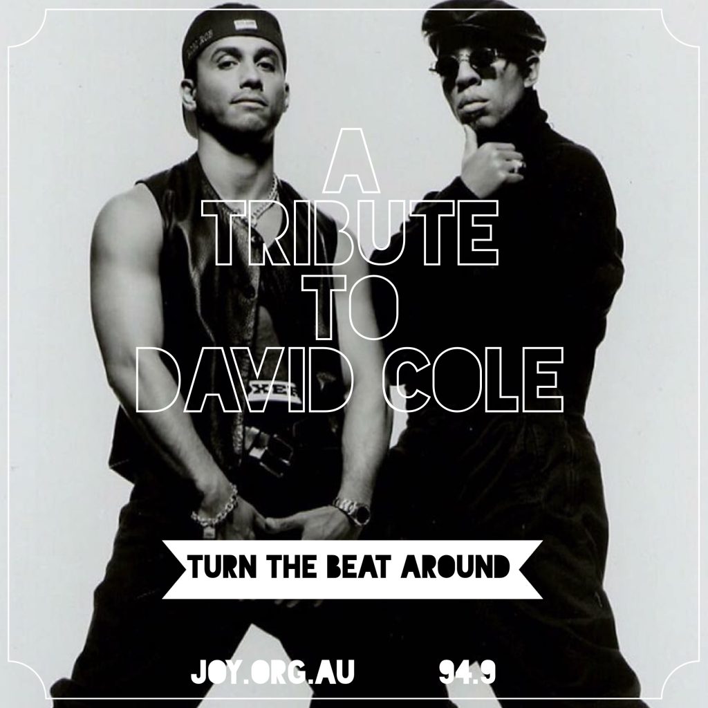 David Cole and C & C Music Factory Tribute this Friday on Turn The Beat ...