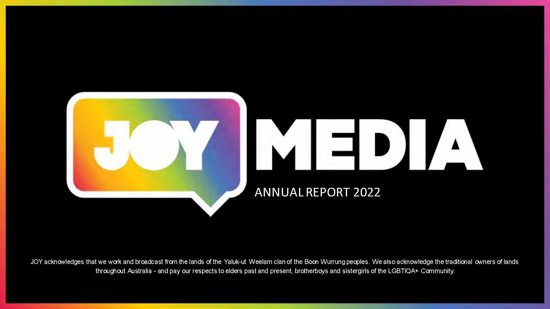 WE ARE JOY | JOY Media